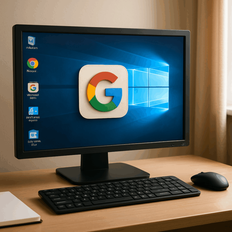 🚀 Installe l'icône Google sur ton bureau en 2 minutes chrono ! 🖥️
